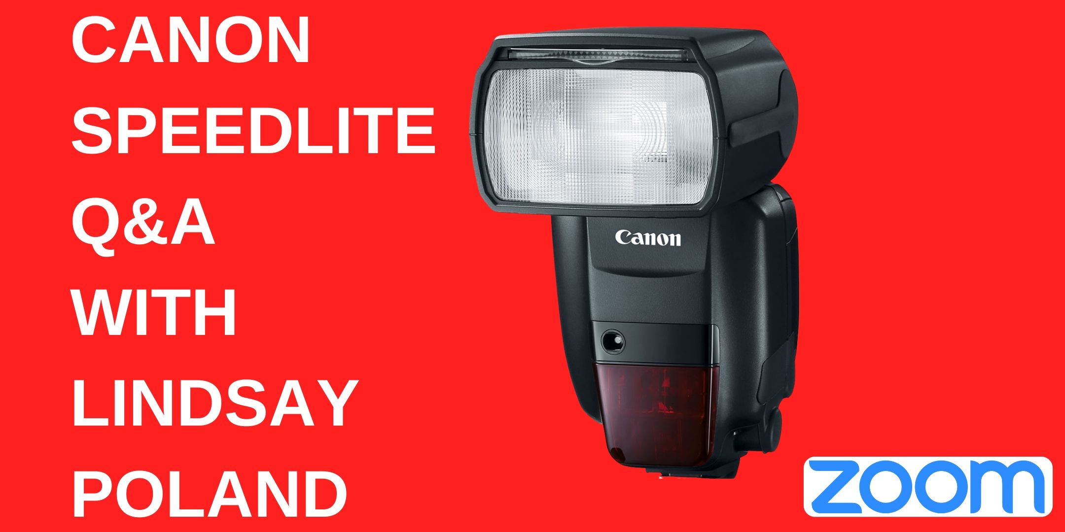 Canon Speedlite Q and A with Lindsay Poland | Diamonds Camera