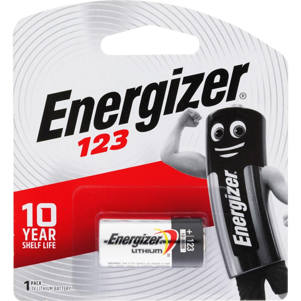 ENERGIZER 3V CR123A BATTERY | Diamonds Camera
