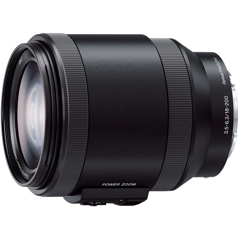 Sony 18-200mm F3.5-6.3 PZ E-Mount Zoom Lens | Diamonds Camera