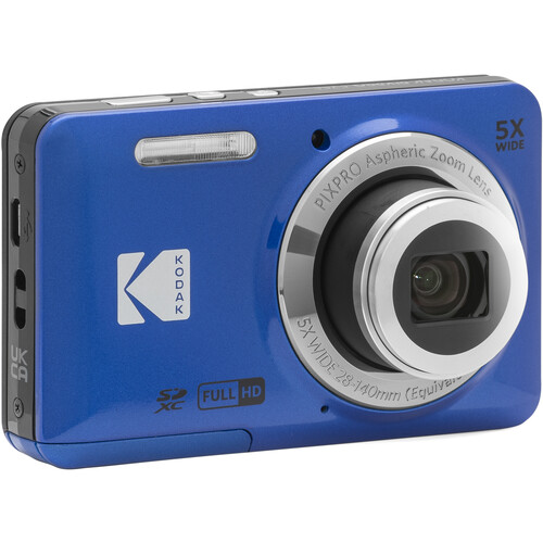 Kodak FZ55 Friendly Zoom Blue Compact Digital Camera | Diamonds Camera