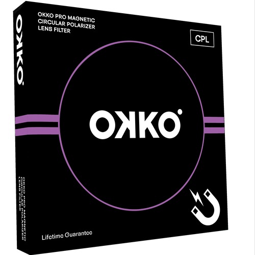 Okko 49mm Magnetic Pro CPL Filter | Diamonds Camera