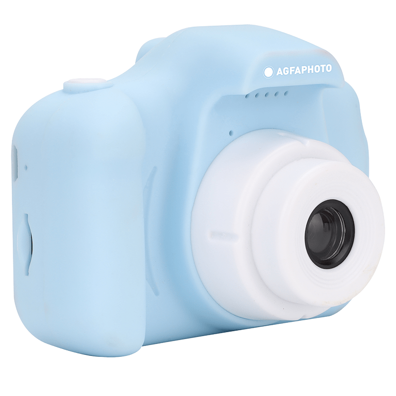 AgfaPhoto Realkids Blue/White Mini Digital Camera | Diamonds Camera