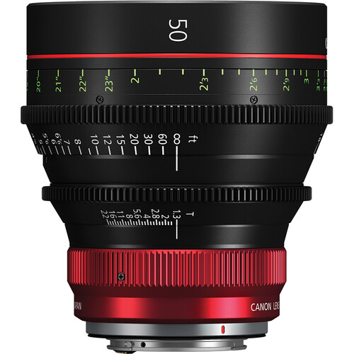 Canon CN-R 50mm T1.3 L F RF Cine Lens | Diamonds Camera