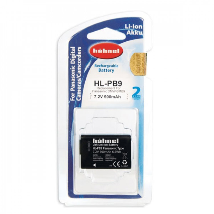 HAHNEL PANASONIC BMB9 BATTERY | Diamonds Camera