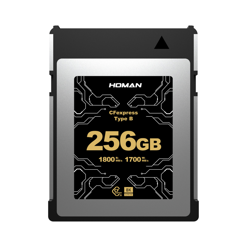 Homan 256GB CFepxress Type B Memory Card | Diamonds Camera