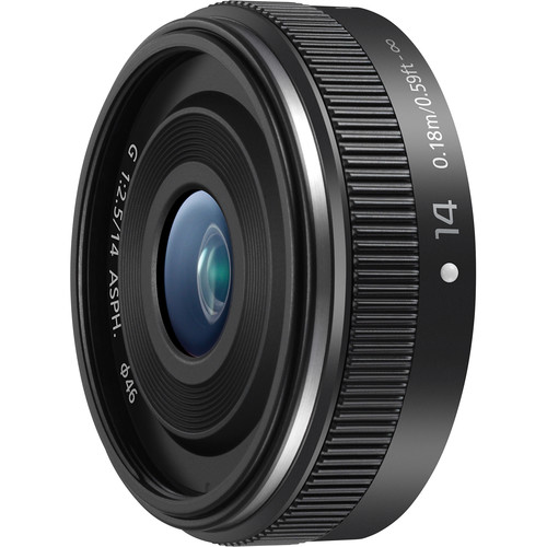 Panasonic 14mm F2.5 MKII Black Micro 4/3 Lens | Diamonds Camera