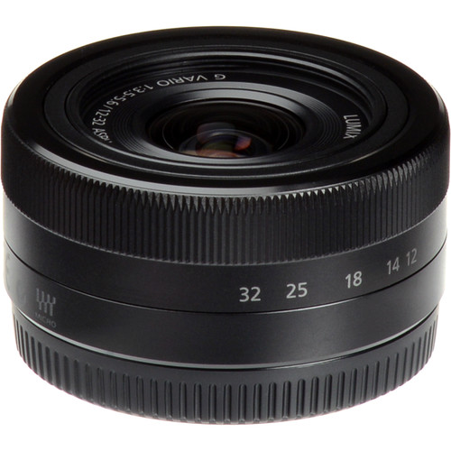 Panasonic Lumix 12-32mm F3.5-5.6 Black Micro 4/3 Lens | Diamonds Camera